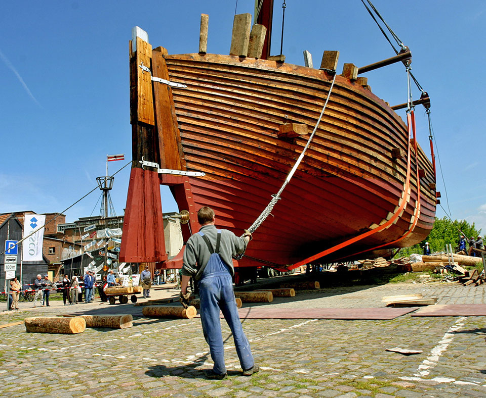 Geschichte - Poeler Kogge